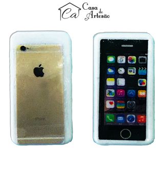 Casa do Artesão :: Miniaturas - Celular iPhone - Emb c/ 05 [P2250]