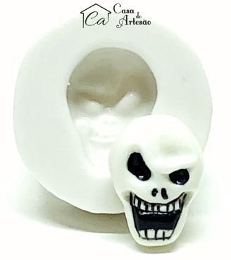 Casa do Artesão :: Sans Undertale - Rosto Papyrus - Pequeno - P1039 [M8379]