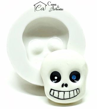 Casa do Artesão :: Sans Undertale - Rosto Sans - Grande - P1039 [M8377]