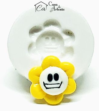 Casa do Artesão :: Sans Undertale - Rosto Flowey - Pequeno - P1042 [M8396]