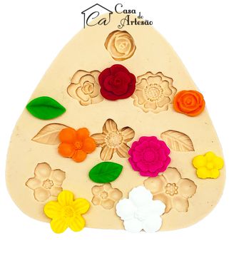 Casa do Artesão :: Flores Diversas - P732 [M4852]