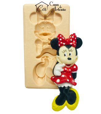 Casa do Artesão :: Minnie - Corpo Inteiro - P12 [M643]