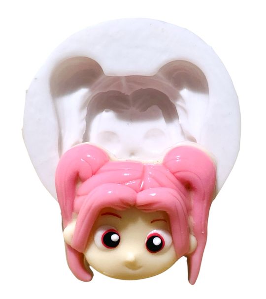 Molde de silicone - Guerreiras do K-Pop - Rosto Mira - Grande - P1261 ...