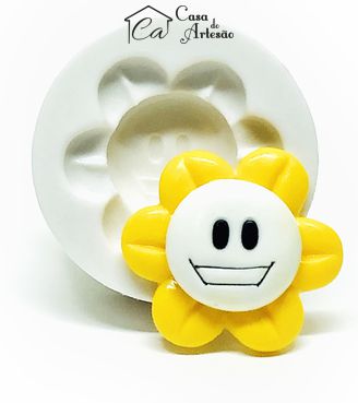 Casa do Artesão :: Sans Undertale - Rosto Flowey - Grande - P1044 [M8412]